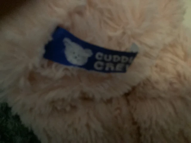 CUDDLE CREW PINK Teddy Bear 10” Plush Soft Toy With Bow Soft Fluffy £6. ...