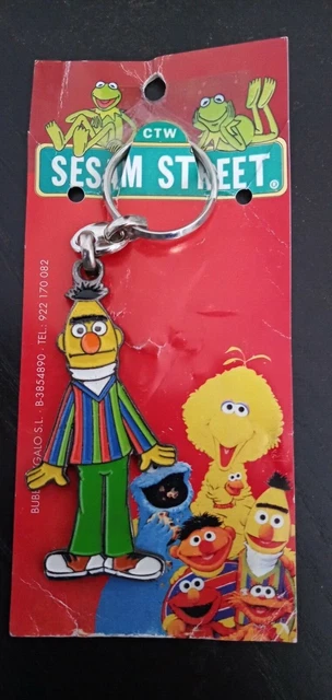 SESAME STREET KEYCHAIN New. Muppets Jim Henson Bert $13.00 - PicClick CA
