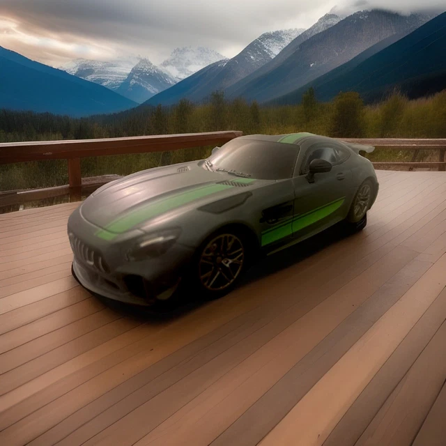 CMJ RC OFFICIALLY Licensed Mercedes AMG GTR Pro Large Remote Controlled ...