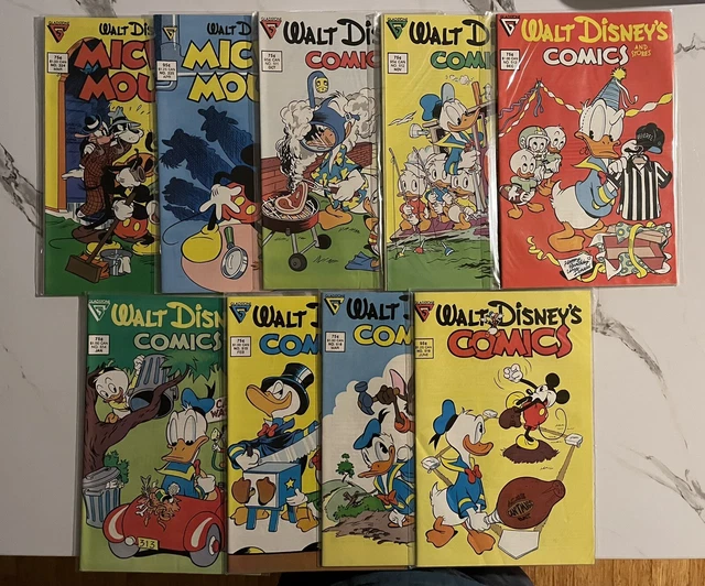 WALT DISNEYS COMICS Mixed Bulk NM - Gladstone Comics - Mickey Mouse $20 ...