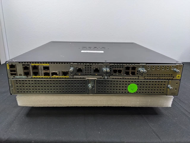 CISCO ISR4351/K9 - ISR4351-X - ISR - SEC - UCK9 - PVDM4-64 - NIM-2MFT ...