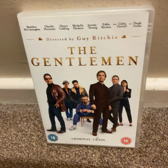 THE GENTLEMEN DVD - Guy Ritchie - Matthew McConaughey - Hugh Grant ...