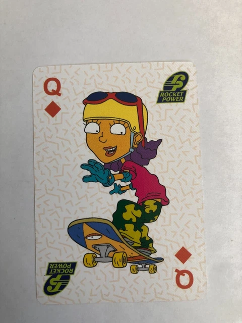 REGINA ROCKET ROCKET POWER Skate Surf Nickelodeon Kids Cartoon Swap ...