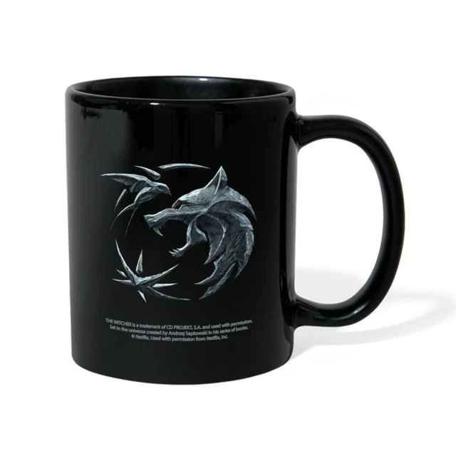 THE WITCHER EMBLEM Geralt, Ciri and Yennefer Logo Cup Solid, One Size ...