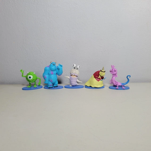 DISNEY PIXAR MONSTERS Inc Randall, Sulley, Mike Wazowski & Roz ...
