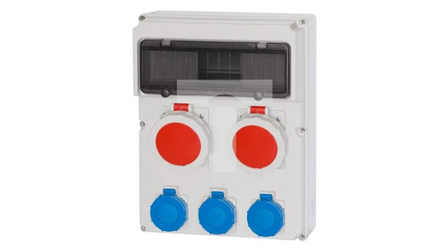 CONSTRUCTION SWITCHGEAR FEMO 13S 2x32A 5p 3x230V IP65 74187.2 /T1UK £ ...