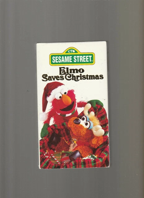 SESAME STREET - Elmo Saves Christmas (VHS, 1996) £7.99 - PicClick UK