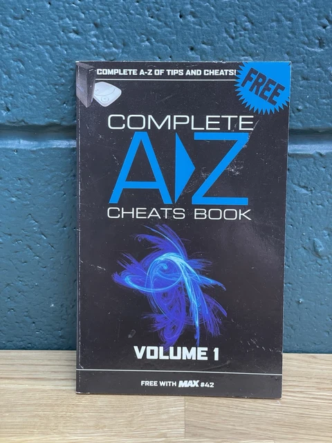 COMPLETE A - Z Cheats Book Volume 1 Max Magazine Ps1 Ps2 £7.99 ...