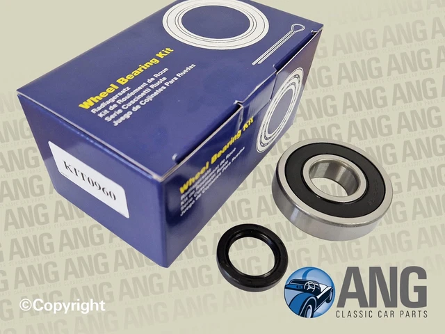 RELIANT ROBIN '94-'01, Trike Rear Wheel Hub Bearing Kit (12" Dia Wheels ...