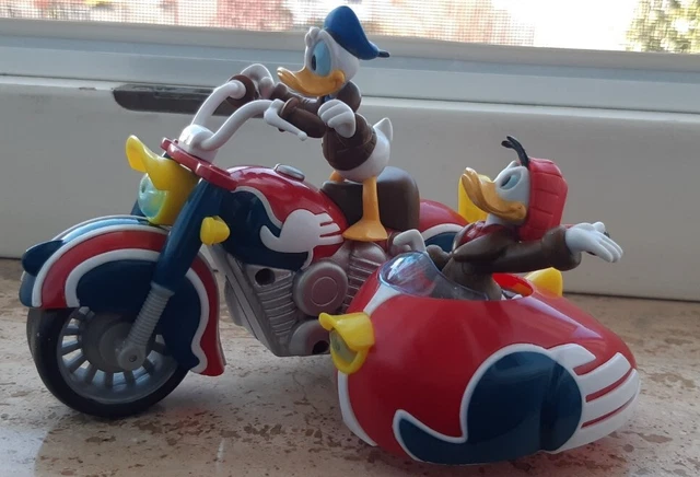 MOTO SIDECAR PAPERINO Paperoga Topolino Disney EUR 25,00 - PicClick IT