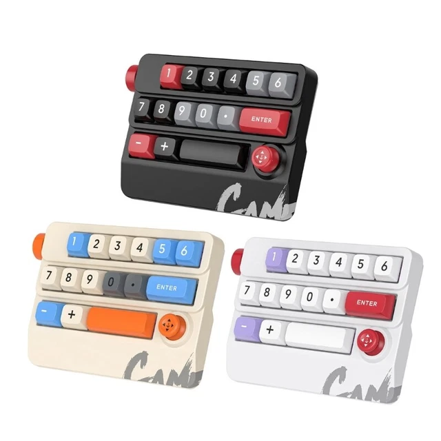 SMALL KEYPAD BACKLIT Hot Swappable Macro Joystick Mechanical Gaming ...
