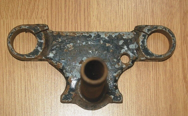 BSA A7 A10 bottom lower steering fork yoke £19.99 - PicClick UK