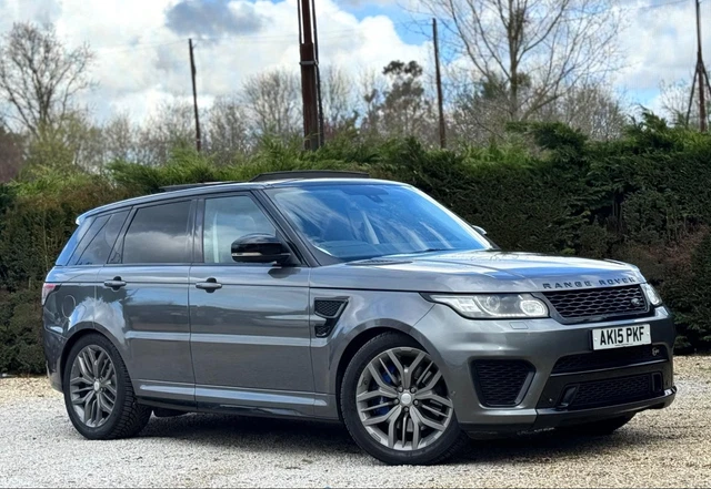 RANGE ROVER SPORT Svr 5.0 S/C V8 Petrol 4X4 Auto 2015 [15] Grey £24,990 ...