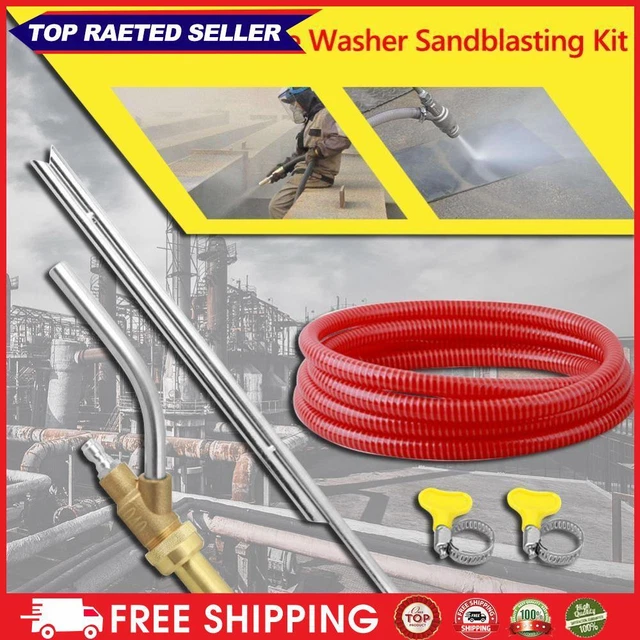 KIT SABBIATRICE PORTATILE 1/4 connettore rapido per idropulitrice EUR ...