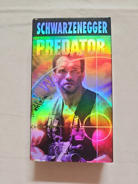 PREDATOR SCHWARZENEGGER VHS Bande, Complet / Tested Voir Photos (VHS34 ...