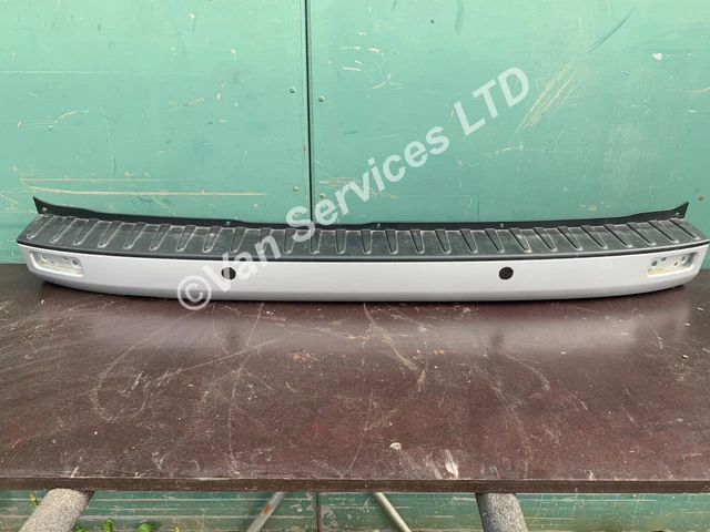 FORD TRANSIT CUSTOM Limited Colour Coded Rear Bumper Moondust Silver ...