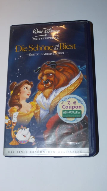 WALT DISNEY DIE Schöne und das Biest Special limited Edition VHS VIDEO Kassette EUR 1,00 ...
