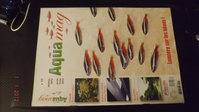CG REVUE AQUA Mag n°17 Néons bleus / M'Bunas / Tiger Orange / Plantes ...