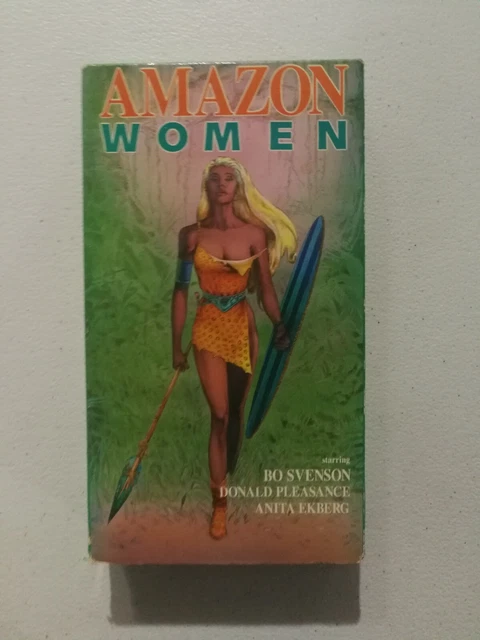AMAZON WOMEN (VHS) BO SVENSON & Anita Ekberg - RARE £18.82 - PicClick UK