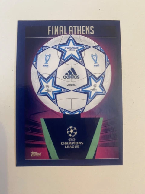 TOPPS UEFA CHAMPIONS League 2023/2024 Sticker UCL Adidas Starball Nr. 642 £0.86 - PicClick UK