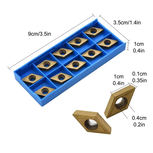 PRECISION GRINDING CARBIDE Inserts Blades for Lathe Turning Holder Pack ...