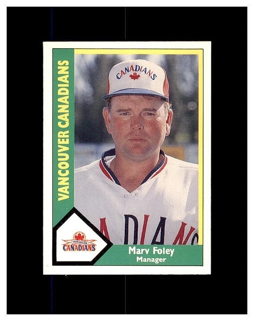 MARV FOLEY 1990 CMC Vancouver Canadiens #5 EUR 2,20 - PicClick FR