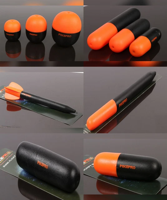 PIKEPRO - BOBBER, Dumpy, Fluited, Pencil, Sunk Floats - Full Range ...