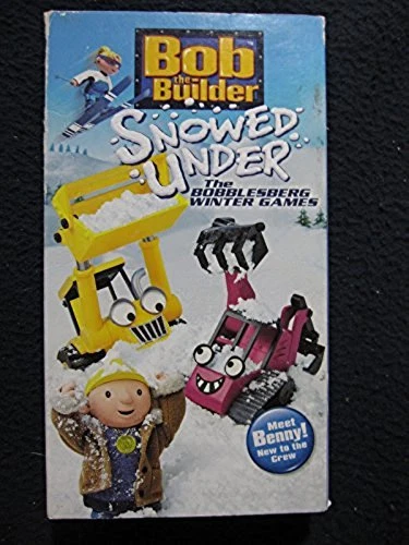 BOB THE BUILDER Snowed Under VHS Videocassetta Bobblesberg Giochi ...