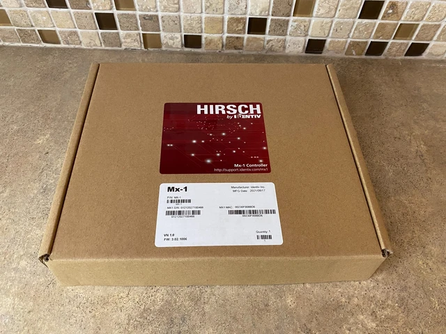HIRSCH MX-1 PHYSICAL Access Controller 026-0000121-P-2 Jt-37 $239.01 ...