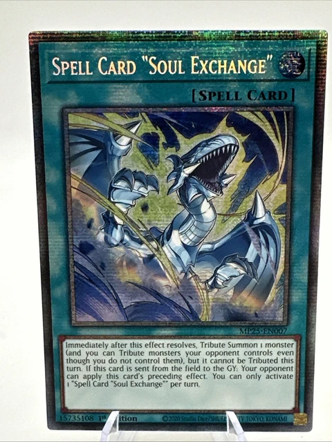 2025 MEGA-PACK SPELL Card "Soul Exchange" 1stED NM Starlight Rare MP25-EN007 $3.60 - PicClick CA