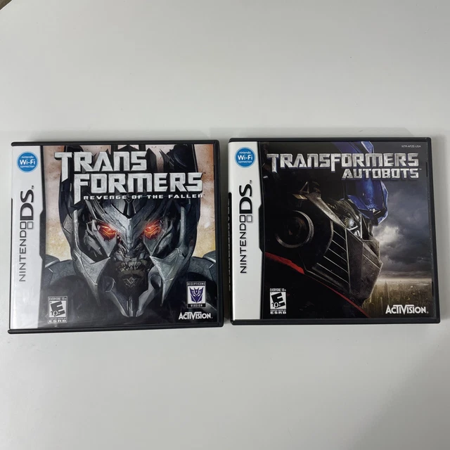 2 TRANSFORMERS NINTENDO DS Games Revenge Of The Fallen Autobots B43 EUR ...