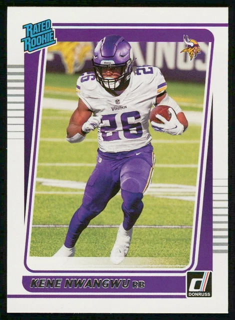 2021 RECRUE DONRUSS Kene Nwangwu. Minnesota Vikings #285 EUR 1,45 ...