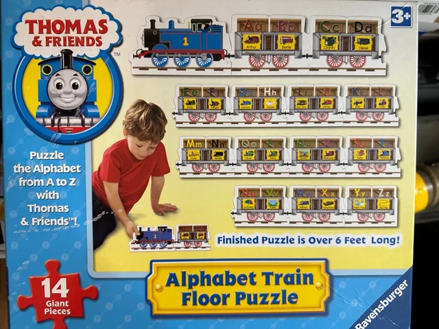 THOMAS THE TRAIN Alphabet Train Floor Puzzle $7.50 - PicClick