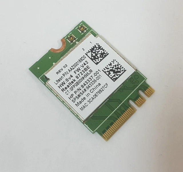BLUETOOTH WI-FI REALTEK RTL8723BE 843337-001 da Notebook HP 17-x EUR 9 ...