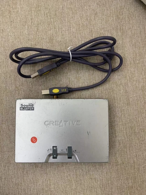 CREATIVE LABS LIVE! 24-bit External Sound Blaster Model SB0490 EUR 41 ...
