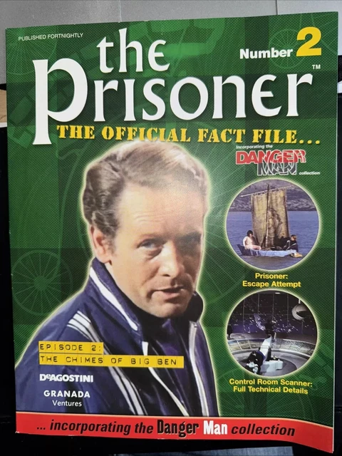 THE PRISONER NO. 2 The Official Fact File (Incorporating Danger Man) £6 ...
