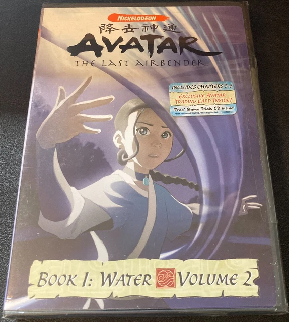 NICKELODEON AVATAR THE Last Airbender Book 1 Water Chap 1-4 dvd NEUF ...