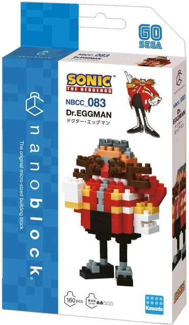 NANOBLOCK DR. EGGMAN Sonic The Hedgehog New Building Block Character Figure 083 £15.91 - PicClick UK