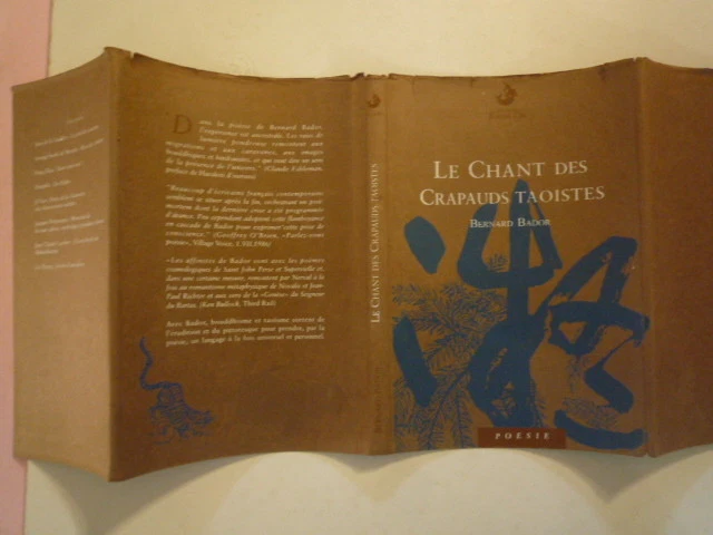 BERNARD BADOR LE Chant Des Crapauds Taoïstes Illus F Verdier Ed Kwok On ...