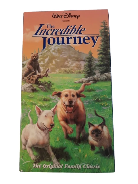 DISNEY, THE INCREDIBLE Journey, VHS, 1997, Slipsleeve £1.03 - PicClick UK