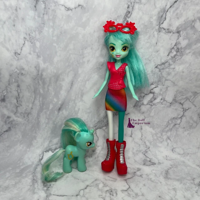 MY LITTLE PONY Equestria Girls Doll - Lyra Heartstrings With G4 ...