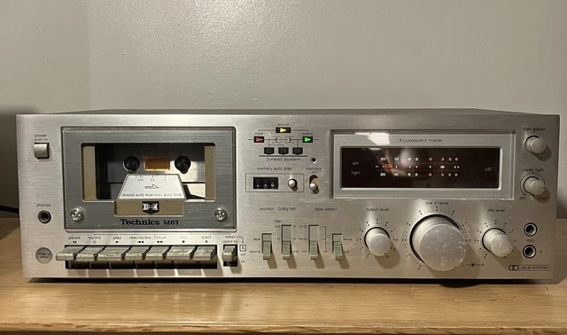 TECHNICS RS - M63 3 Head Stereo Cassette Deck Metal Tape Capable Tested ...