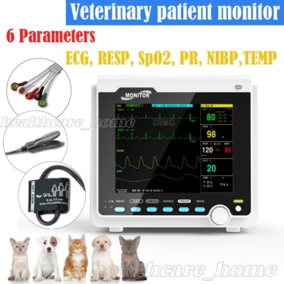 CE VET ICU Patient Monitor Veterinary Multi-Parameter Signs ICU CCU ...