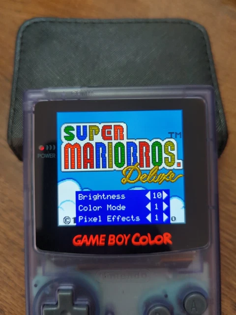 NINTENDO GAMEBOY COLOR OLED AMOLED Screen w/ Touch Screen OSD Atomic ...