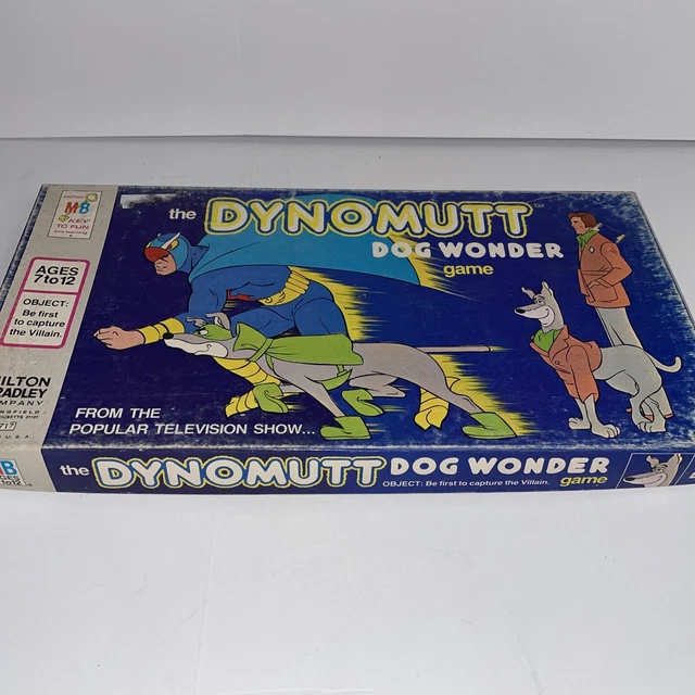 DYNOMUTT DOG WONDER Board Game By Milton Bradley Hanna Barbara Scooby ...