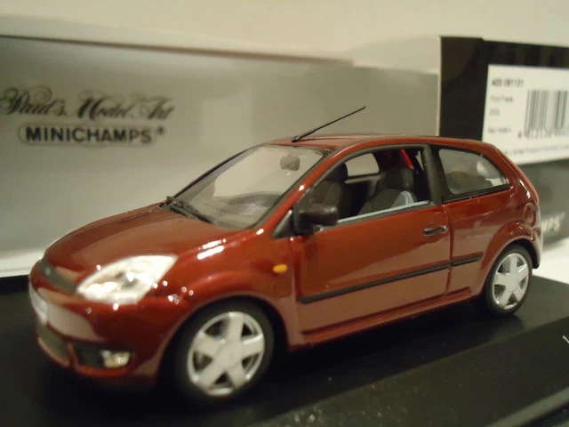 MINICHAMPS 1/43 FORD Fiesta Salsa-Rot Limited Edition 1 of 1.008 pcs ...