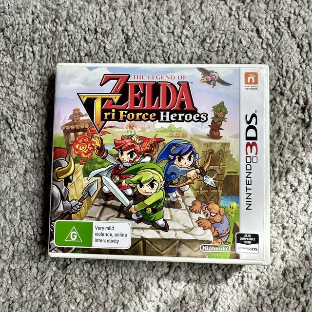 THE LEGEND OF Zelda Tri Force Triforce Heroes | Nintendo 3DS EUR 22,82 ...