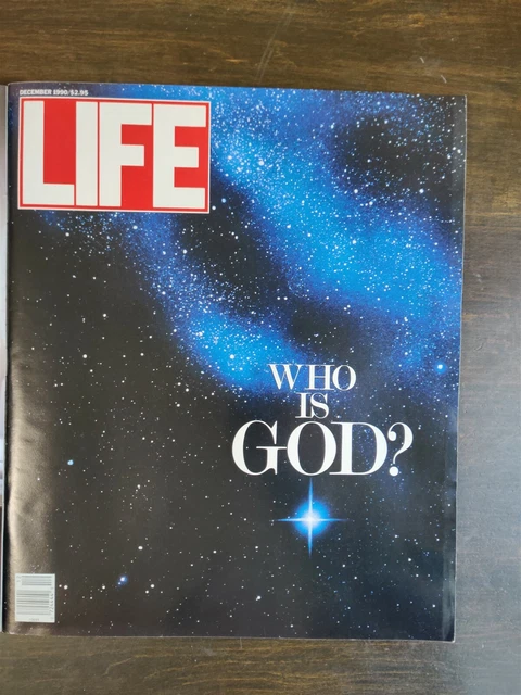 LIFE MAGAZINE DECEMBER 1990 - Who Is God? - Women at Christmas - OC £4. ...