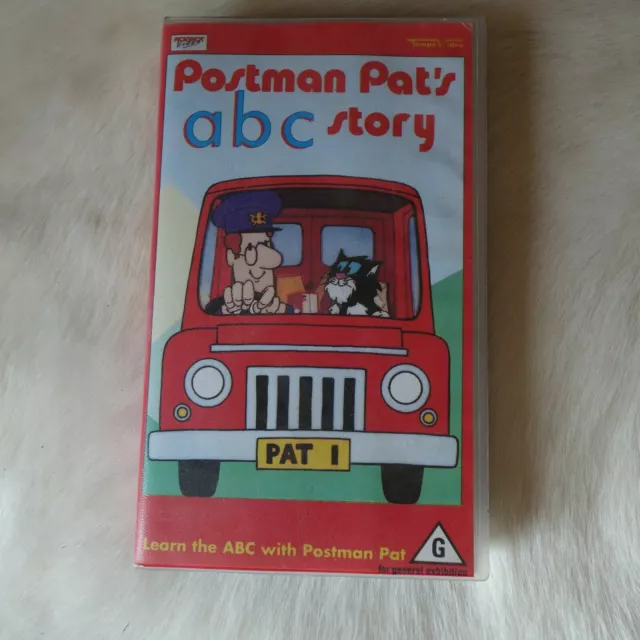 POSTMAN PAT VHS 1990 Learn ABC Postman Pat Video Tape Vt Postman Pat TV ... POSTMAN PAT VHS 1990 Learn ABC Postman Pat Video Tape Vt Postman Pat TV ...