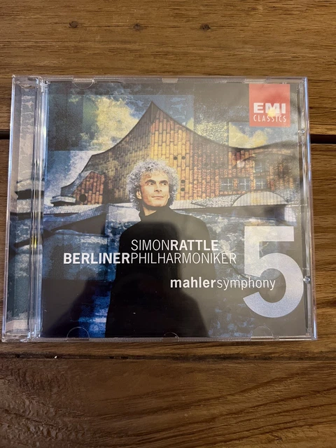 SIR SIMON RATTLE: MAHLER Symphony No.5 Berliner Philharmoniker CD Sinfonie 2002 EUR 3,00 ...